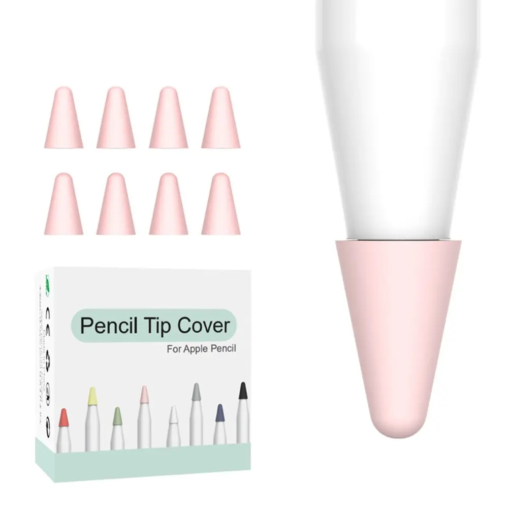 Silicone Pen Tip Protective Cover For Apple Pencil 1/2 Simple ...