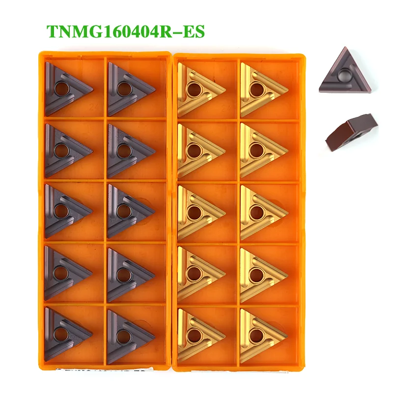 10pcs TNMG160404 R ES TNMG160408 MA VP15TF US735 UE6020 Carbide Insert CNC External Turning Tool ...