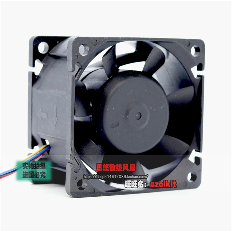 original PFC0612DE 6038 6cm 1.68A high air volume 4-line PWM temperature control super violent ...