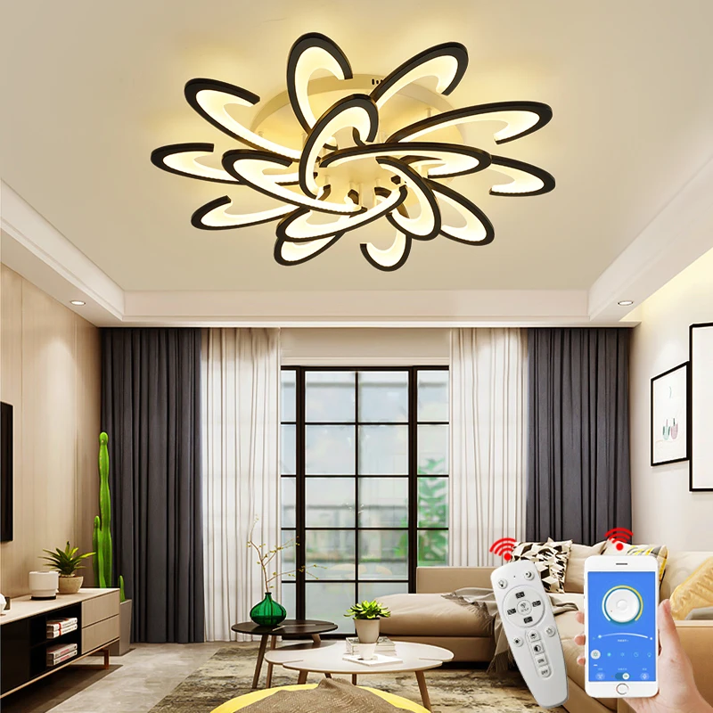 Neo Gleam Modern Led Ceiling Lihgts For Living Room Study Room Bedroom ...