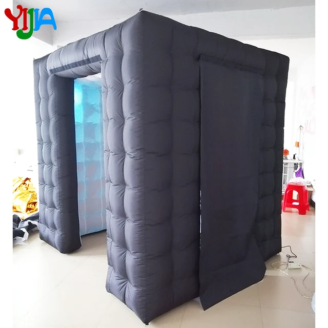 New hot white or Black photo booth rentals inflatable led photo booth ...