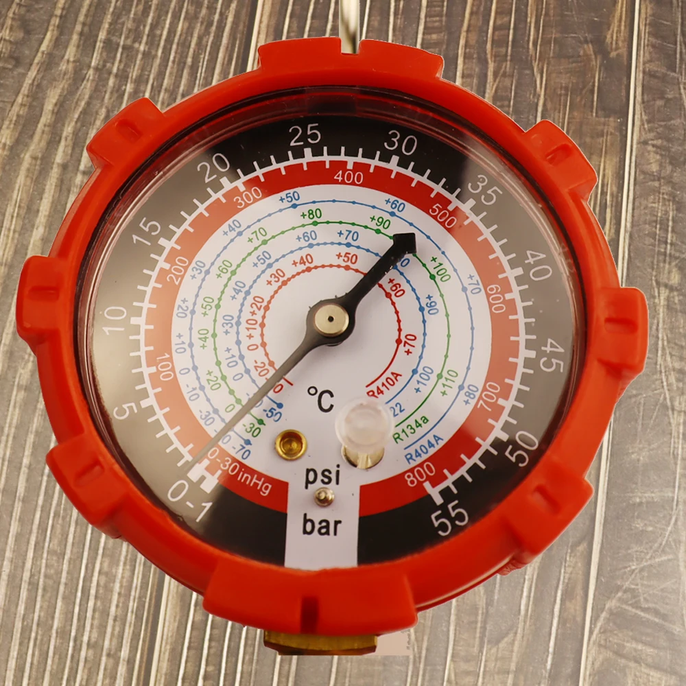 MANOMETRE,Bleu--Manomètre réfrigérant pour R410A R22 R134a R404A, 800 ...