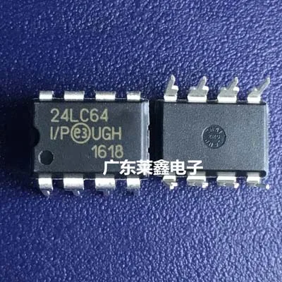 2 unids/lote 24LC64 DIP 24LC64 I/P DIP 8|dip8| - AliExpress