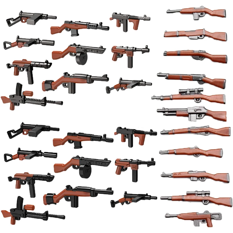 Blocks Ww2 German Weapons | Weapons Accessories | Brick Weapons Ww2 ...
