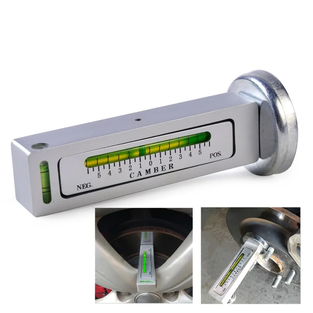 New-Adjustable-Magnetic-Camber-Castor-Strut-Wheel-Alignment-Gauge ...