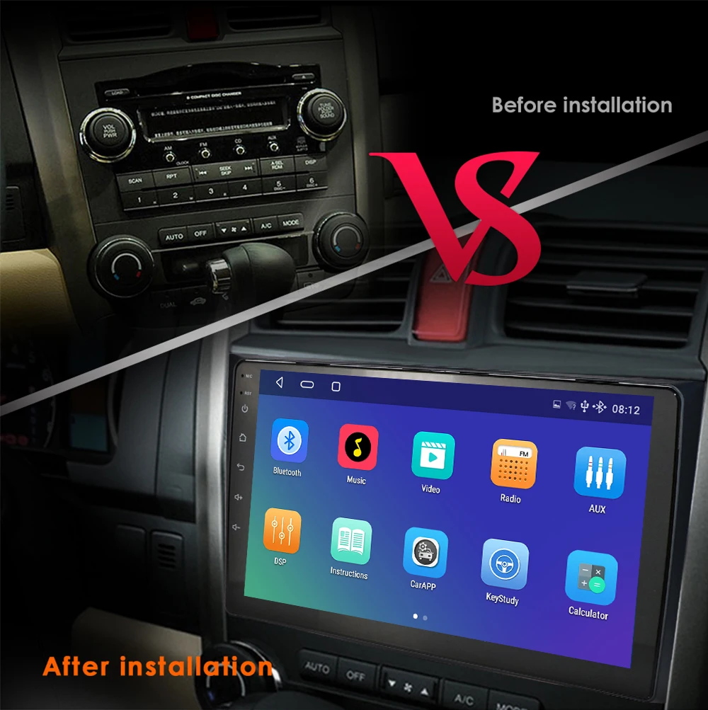 Color audio system vs display audio crv