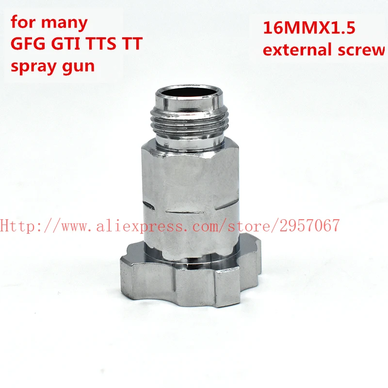 GTI pro lite spray gun quick connector paint mixing cup connector pps ...