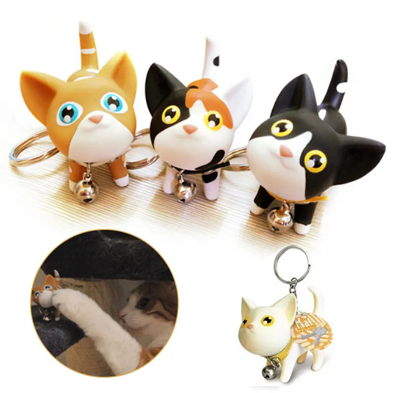 Couple-Key-Chains-360-Rotation-Cute-Cartoon-Dolls-Creative-KeyRing-Car ...