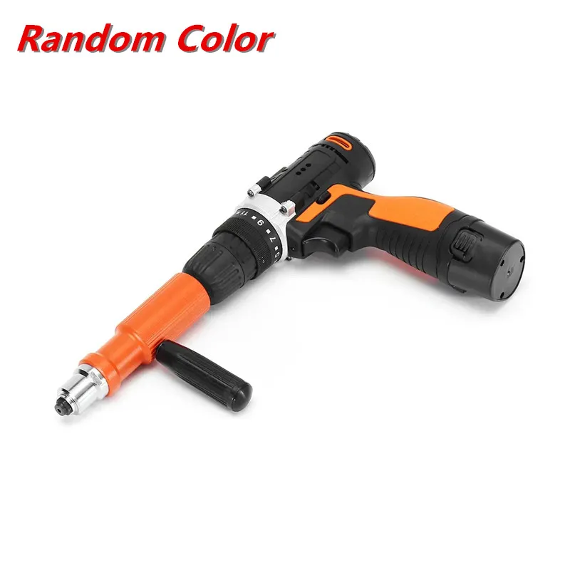 Electric Rivet Nut Gun Or 100Pcs 3.2mm Rivets Cordless Insert Nut Pull ...