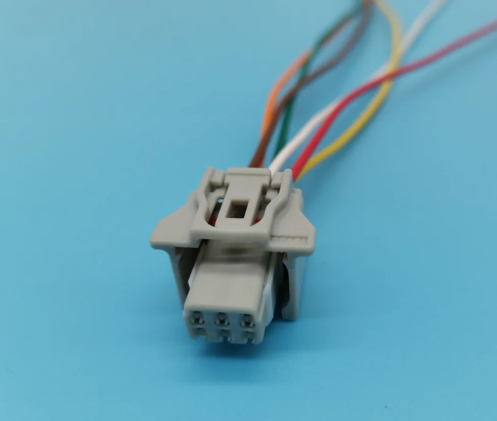 90980-12790自動車用6ウェイ防水コネクタワイヤーハンドレス,リバースレーダーカメラ用,送料無料