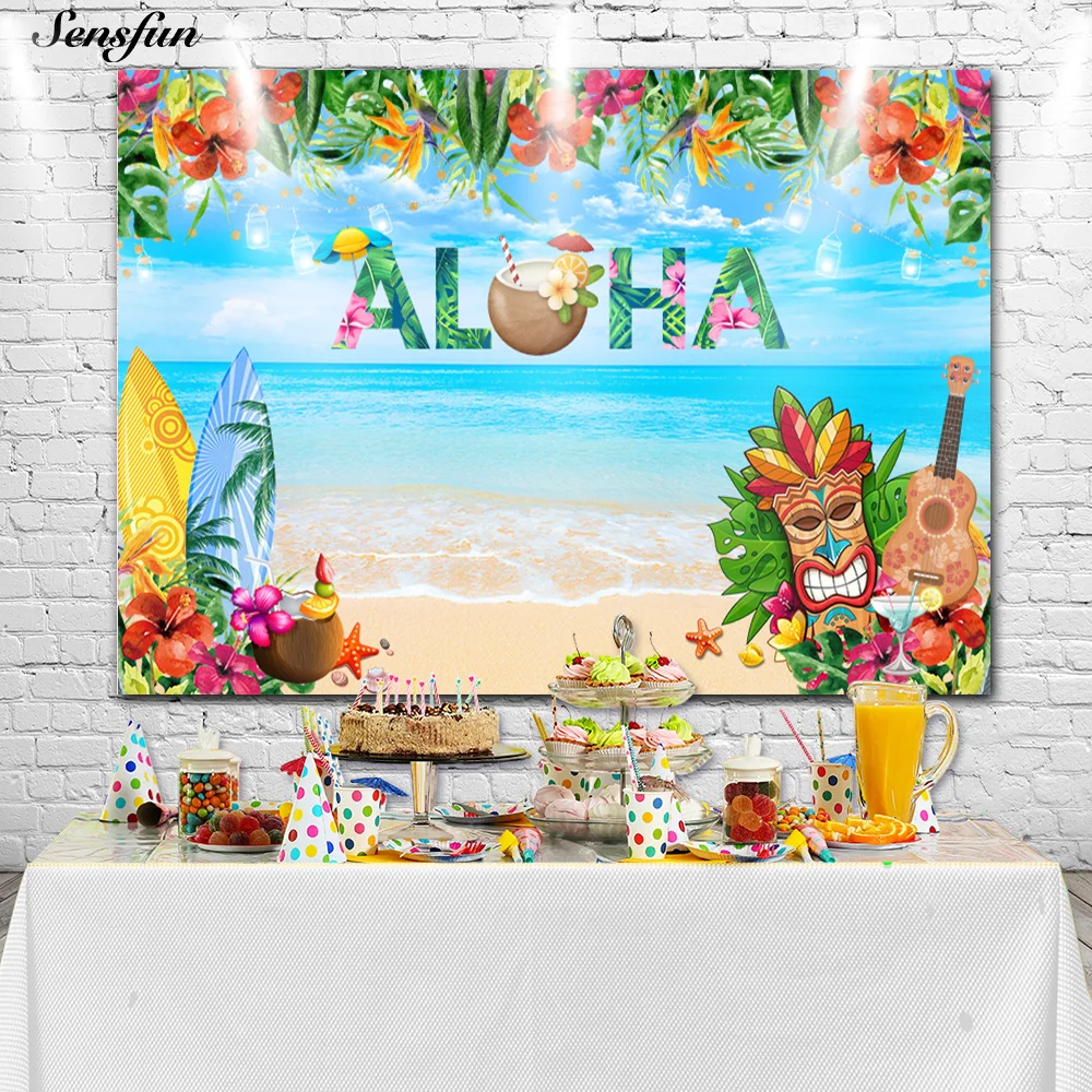 Luau Backdrop