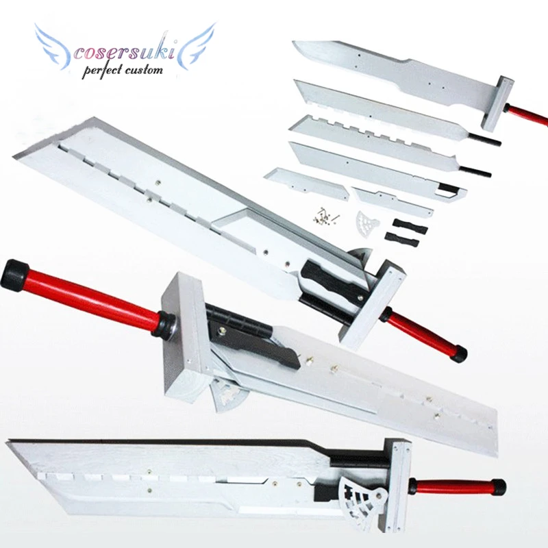 Final-Fantasy-VII-FF7-Cloud-Strife-Detachable-Prop-Weapon-Wooden-110CM ...