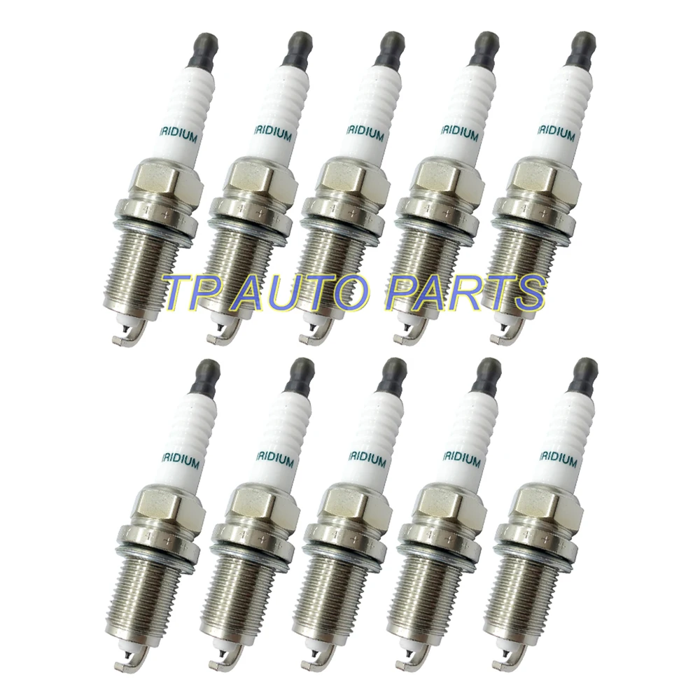 10 Pieces Spark Plug Compatible With Toyo-ta Oem 90919-01210 Sk20r11 ...