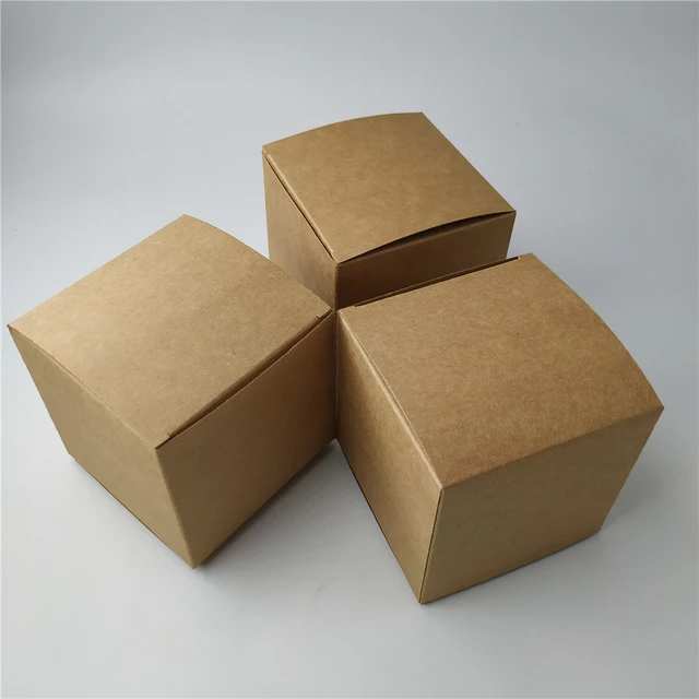 Blank Brown Box
