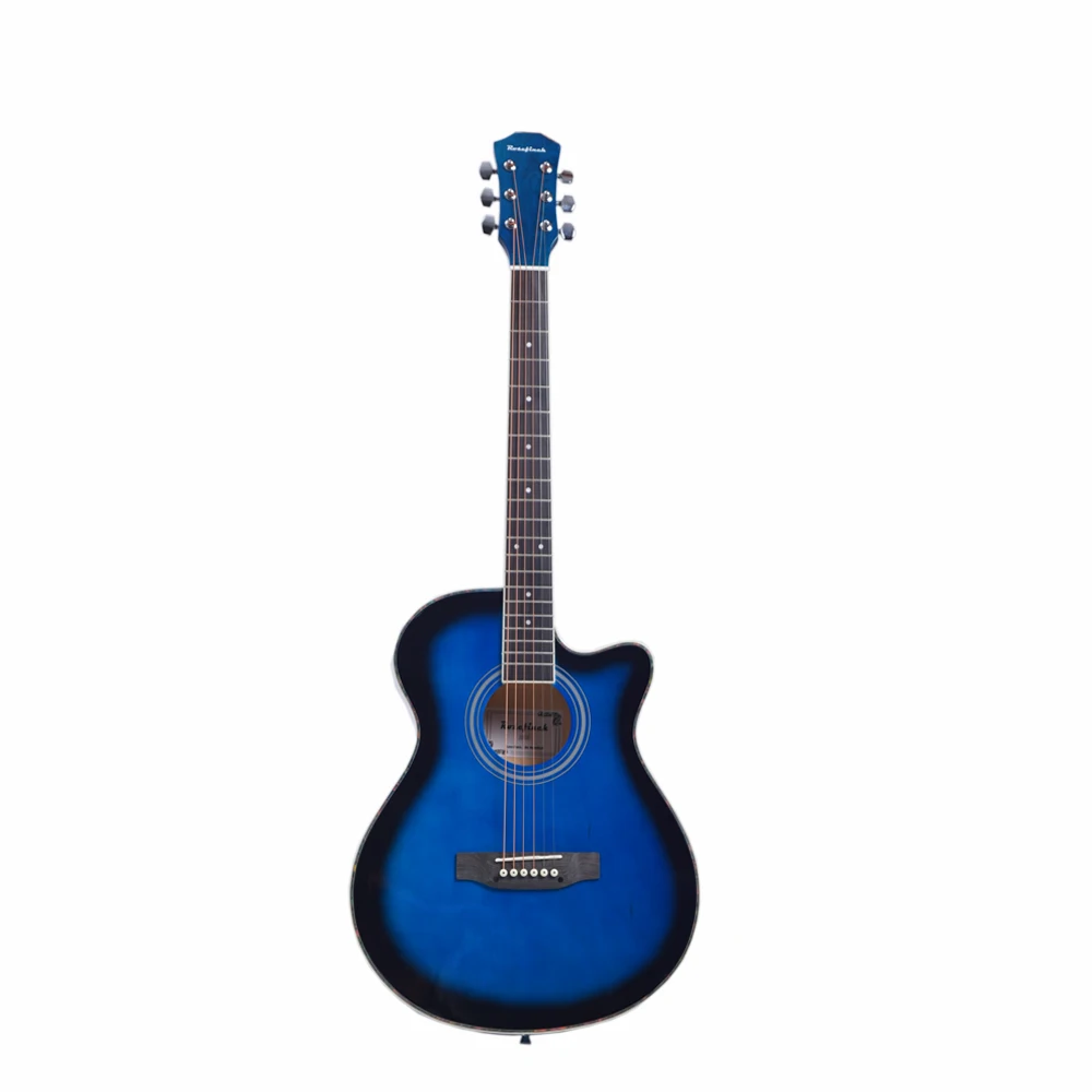 Light Blue Acoustic Guitar