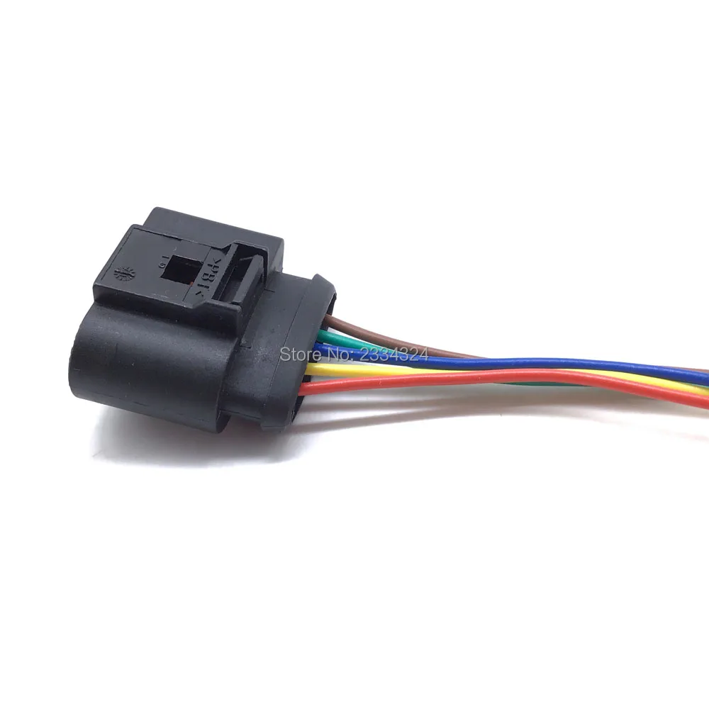 New-PBT-MAF-Mass-Air-Flow-Sensor-5-Pin-Connector-Plug-1J0973775A-1J0 ...