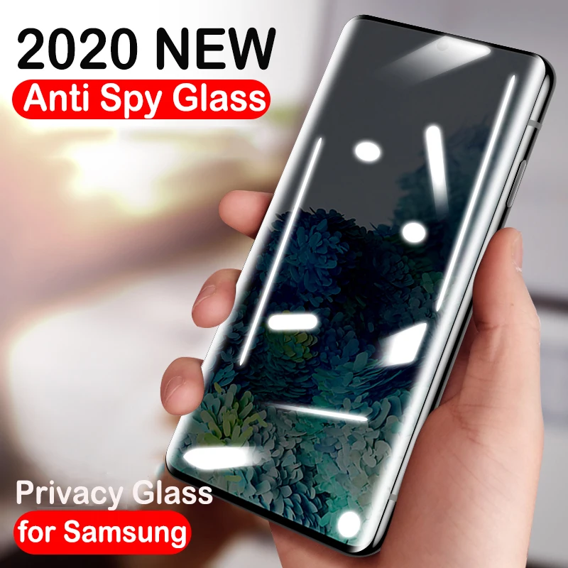 Anti Peep Privacy Screen Protector For Samsung Galaxy S20 Ultra Note 10 ...