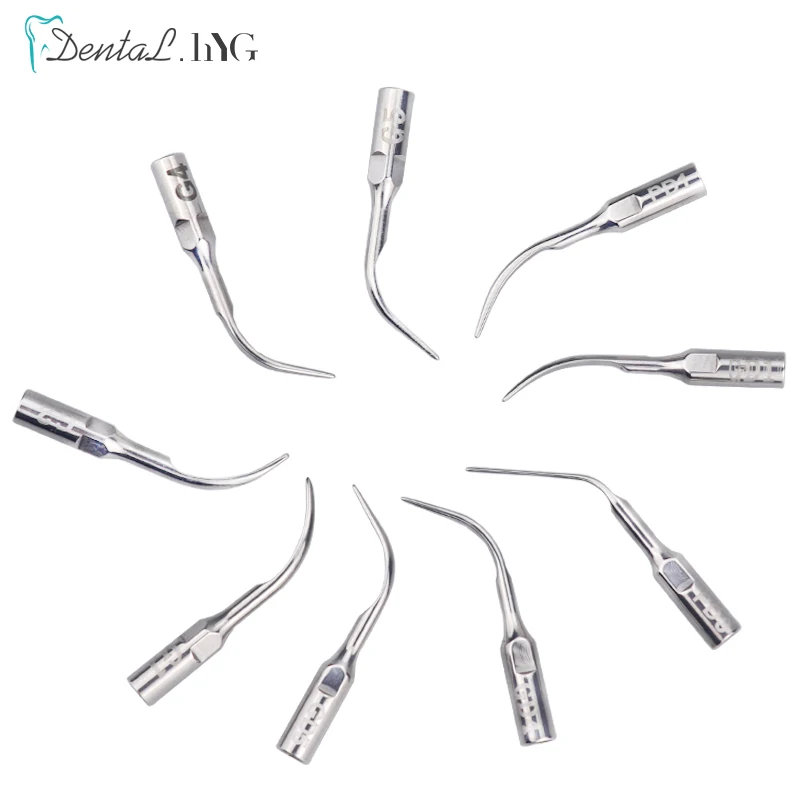 5pcs Dental Ultrasonic Scaler Tip Scaling Tip Periodontics Endodontics ...