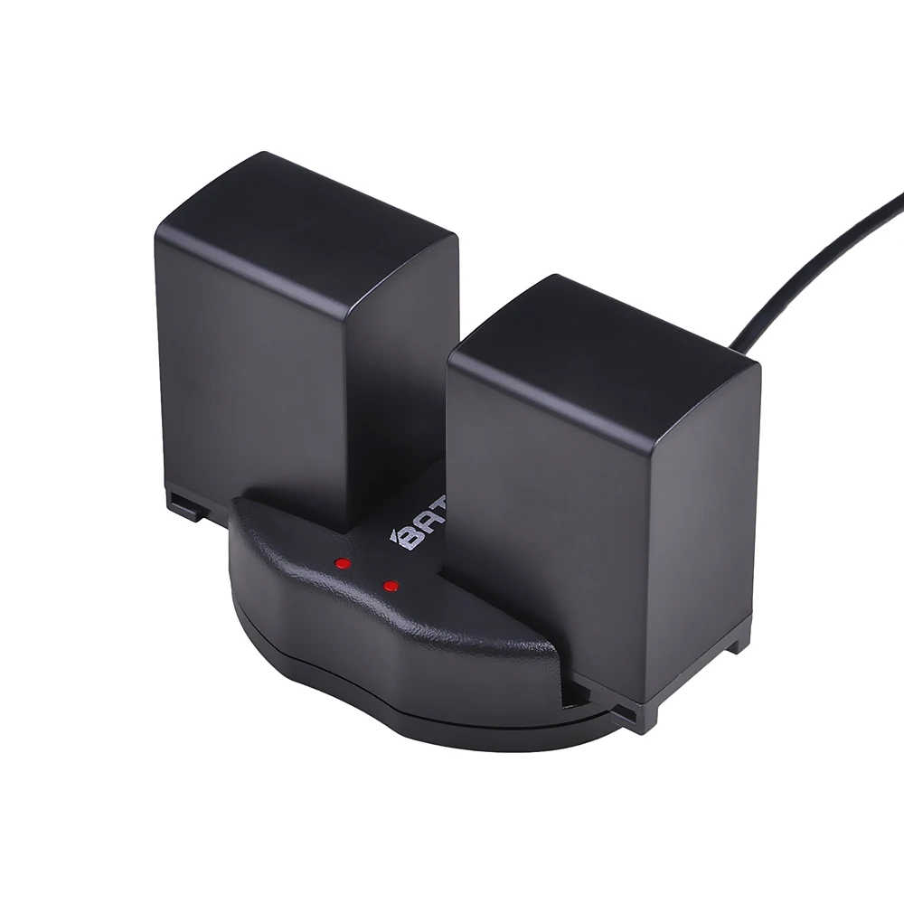 2Pcs 2900mAh BP-828 BP 828 Battery + USB Dual Charger for Canon BP-828 ...