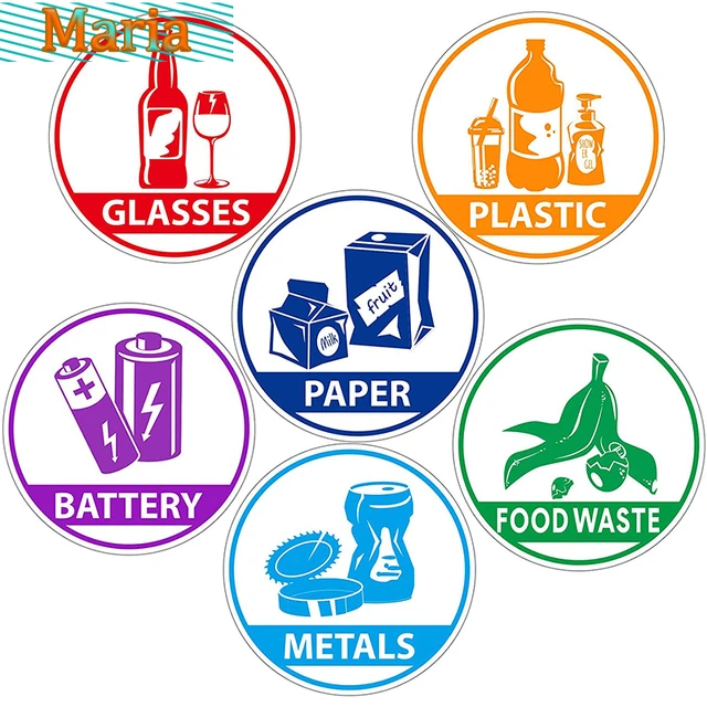 Glass Recycling Sign