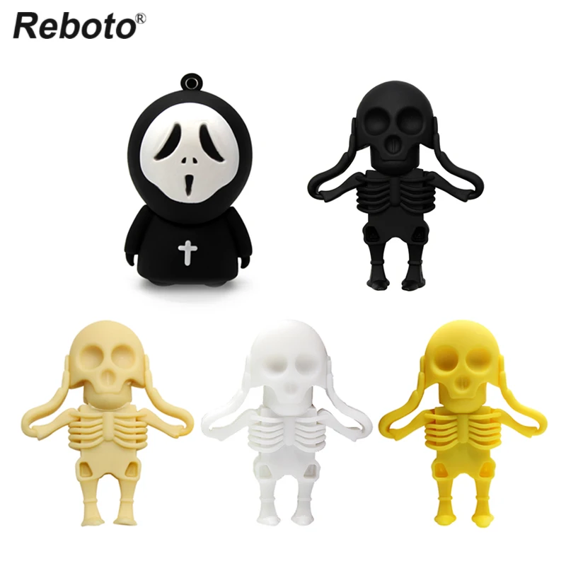 Cool-ghost-skeleton-USB-Flash-Drive-Pendrive-4GB-8GB-16G-32GB-64GB-USB ...