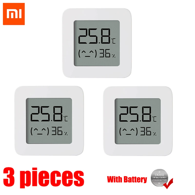 XIAOMI-Term-metro-digital-inteligente-Mijia-2-inteligente-inal-mbrico ...