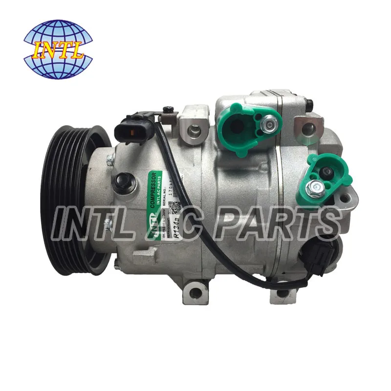 Compressor da c.a. do automóvel de vs18 para kia sorento/hyundai santa ...