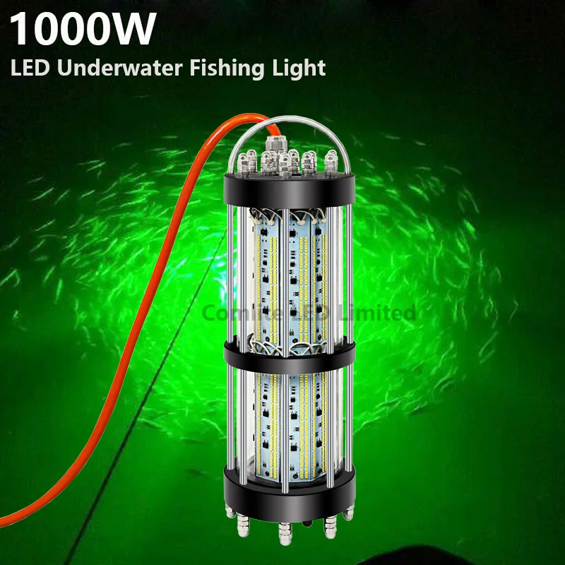 Luz-LED-subacu-tica-para-pesca-nocturna-1000W-para-atraer-peces-de ...