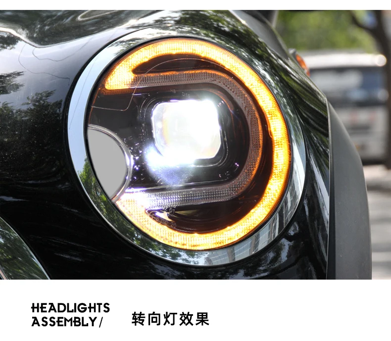 Car Styling Head lamp light for MINI R55 Headlights 2007-2013 R56 LED ...