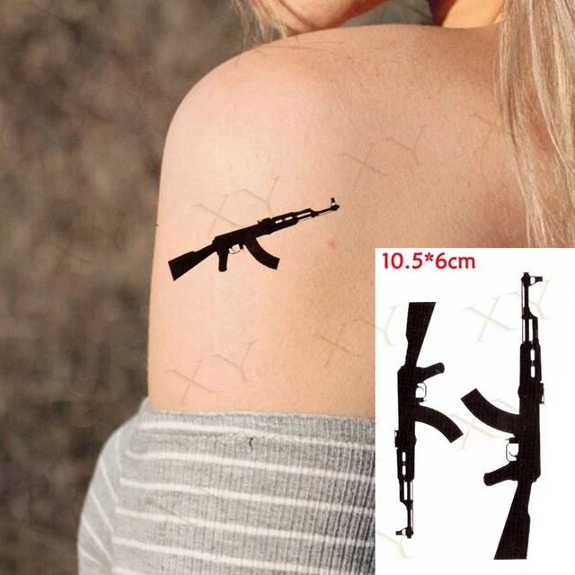 Tổng hợp 50+ Tattoo Ak 47 đẹp và phong cách nhất hiện nay