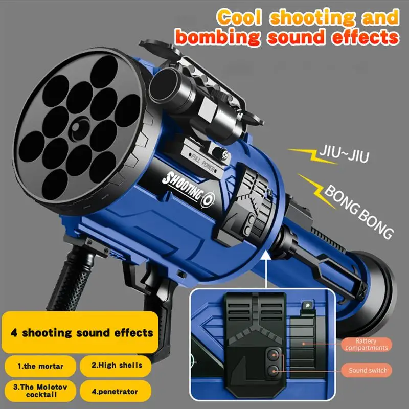 12 Rounds Soft Bullet Rocket Launcher Toy | atelier-yuwa.ciao.jp