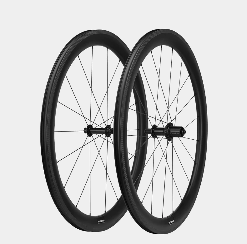 ROCKBROS 탄소 자전거 휠셋, 오프닝 림 R255 허브, 시마노 스램 캠파놀로 카세트 시스템용, 38mm, 50mm|자전거 ...