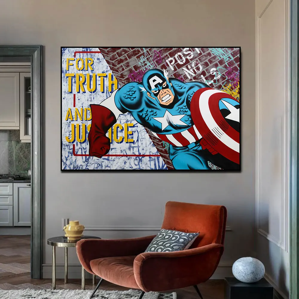 Marvel Pop Art Canvas