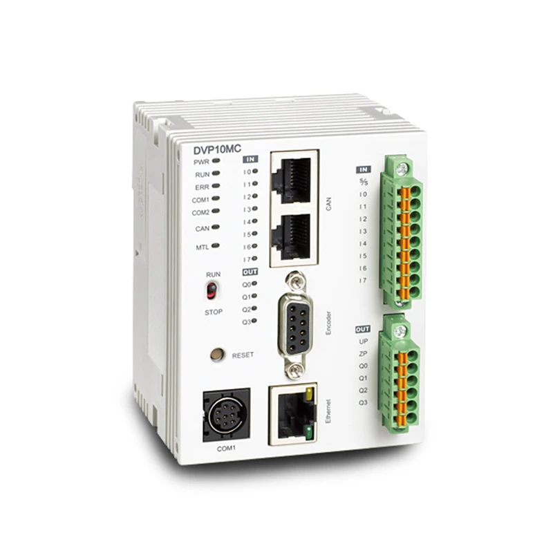 Delta controlador de movimiento DVP10MC11T, Original, PLC, serie DVP MC, 24VDC, 8DI, 6DO ...