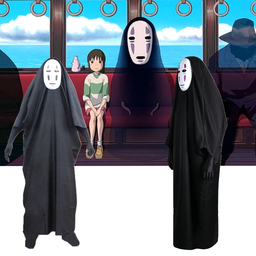 No-Face-Man-Spirited-Away-Cosplay-Costume-Mask-Gloves-Anime-Miyazaki ...