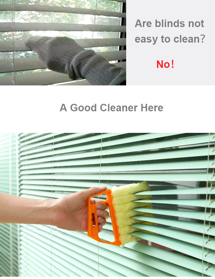 Sl Window Blinds Cleaner Brushes Novel Tools Duster Wiper Household ...