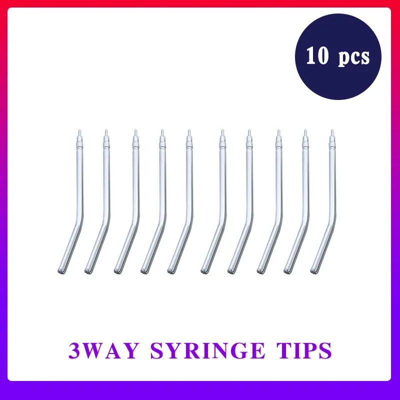 10pcs Dental 3 Way Syringe Tips Air Water Spray Triple Syringe For 3 ...