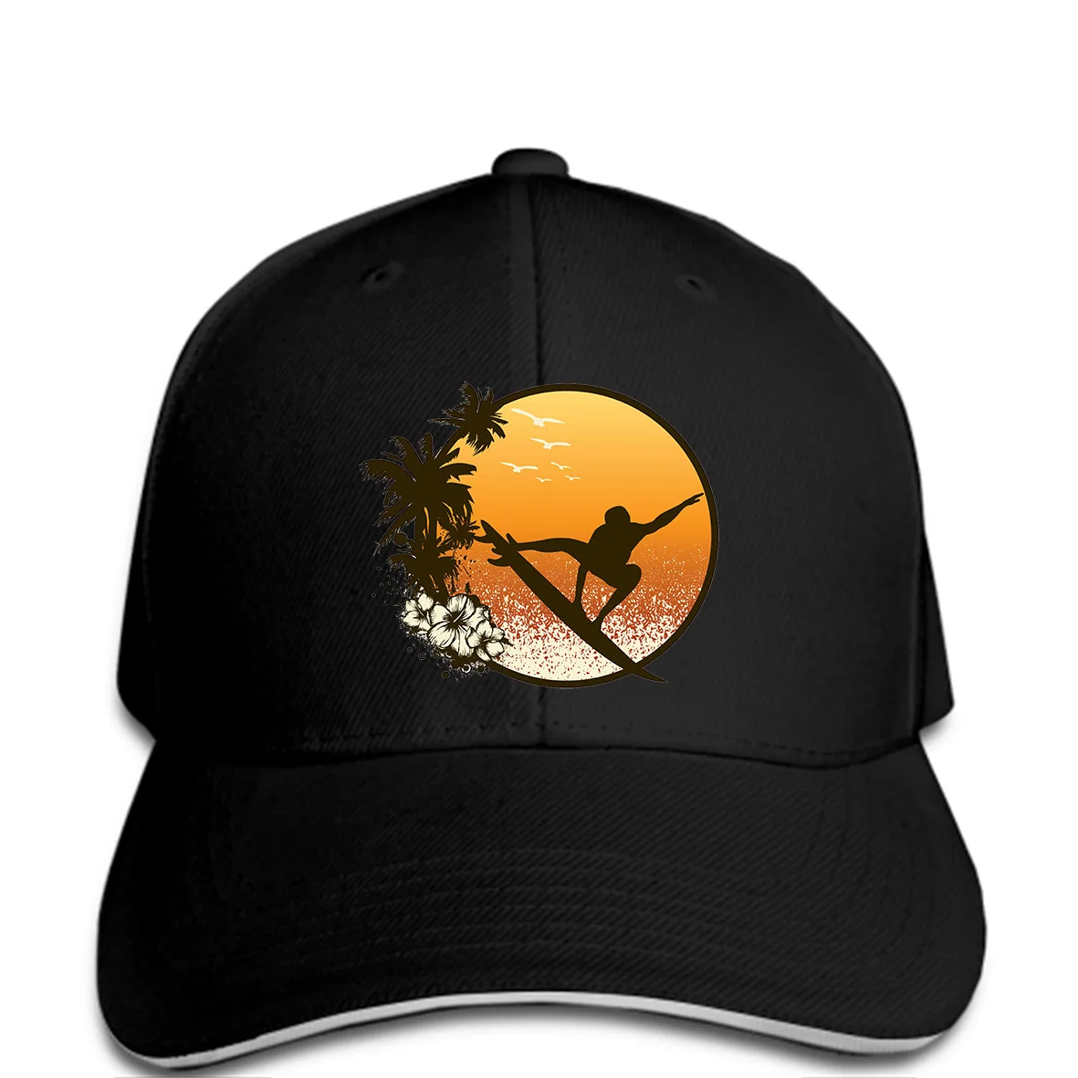 Baseball cap Surfer Surfboard 2018 Latest Men Hat Fashion Simple Style ...