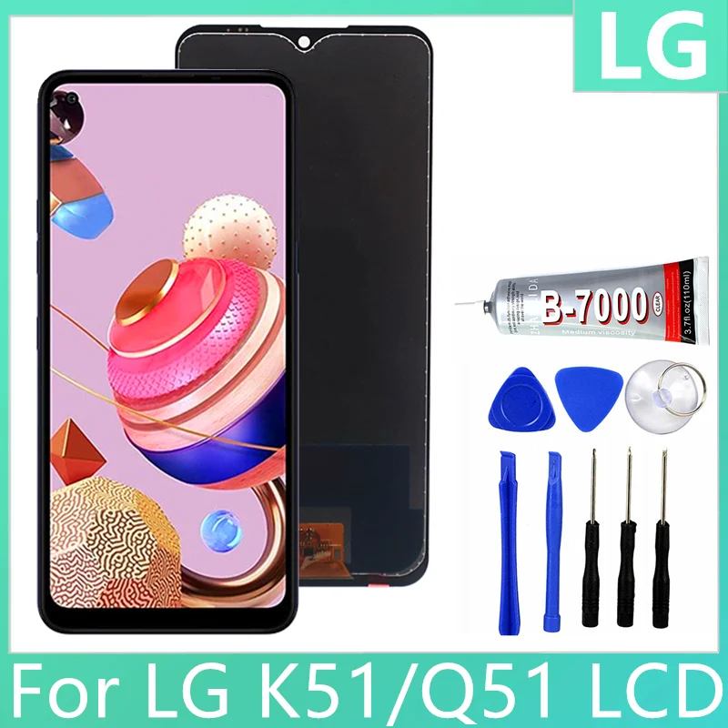 For Lg K51/q51 K500 Lcd Display Touch Screen Digitizer Assembly With ...