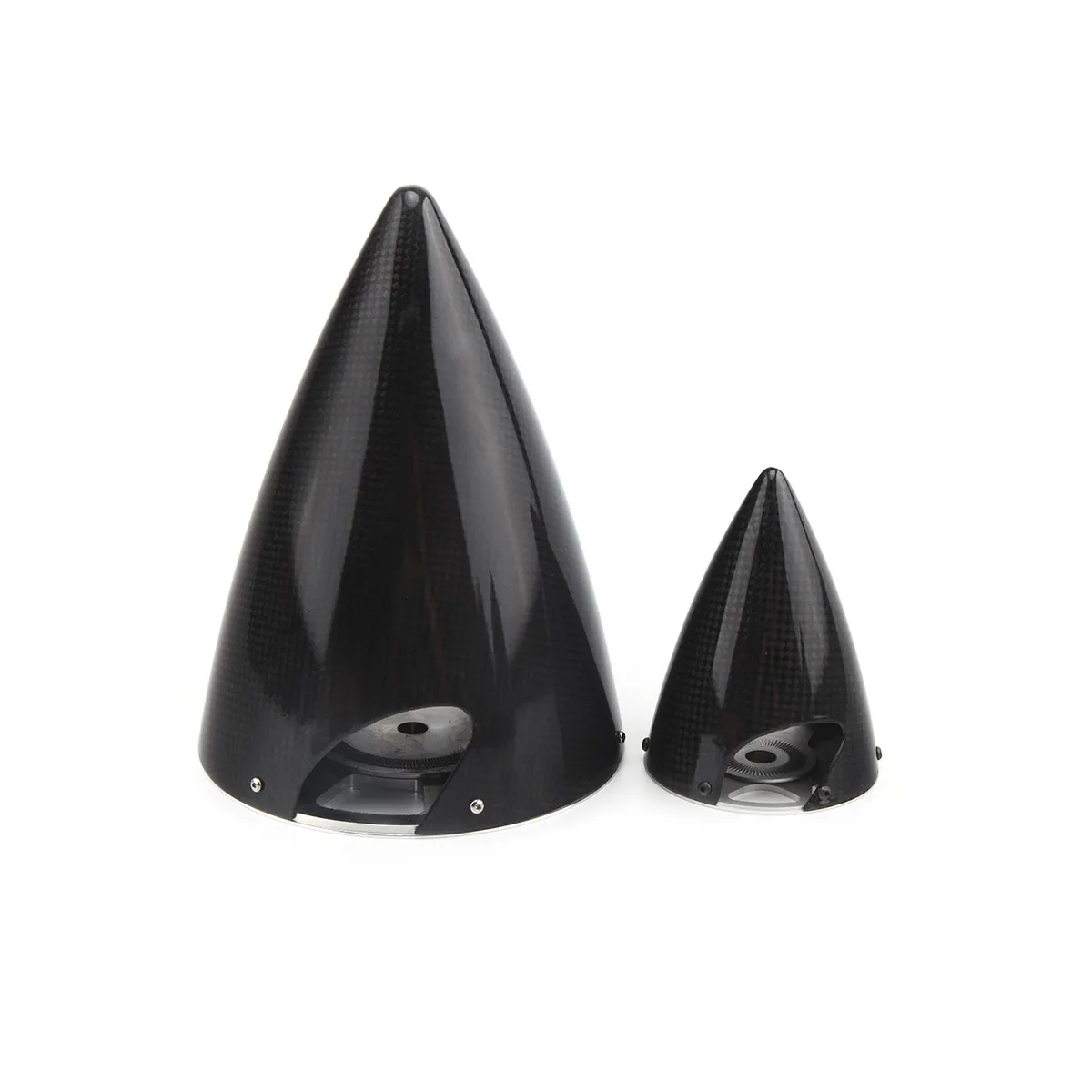 1Pc Carbon Fiber Spinner Cone For 2 Blades Porp Propeller Fixed Wing RC ...