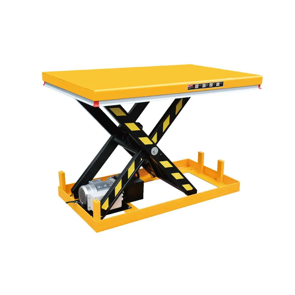 Platform Lift Hidrolik Meja Angkat Gunting Stasioner Listrik Lift Table ...
