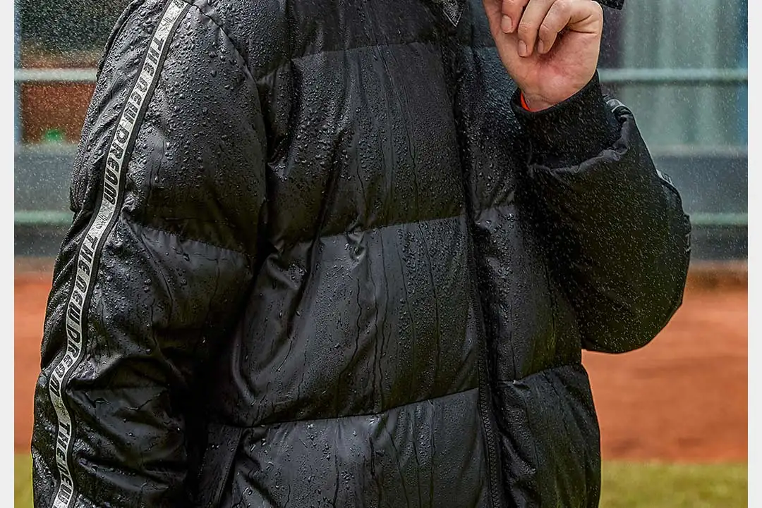 Xiaomi Youpin Qihao мужской модный длинный пуховик с лентой 90% белый утиный пух 4 класс ...