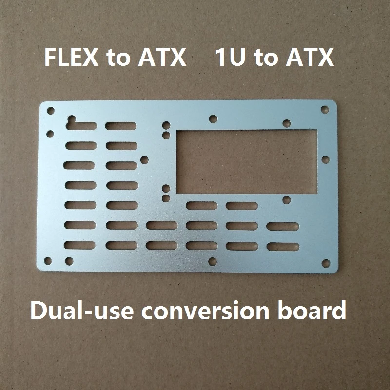 Flex 1u To Atx Mounting Plate Aluminium Alloy Dual Use Conversion Board ...