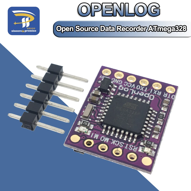 Openlog Serial Data Logger Open Source Data Recorder For Arduino Atmega328 Support Micro Sd