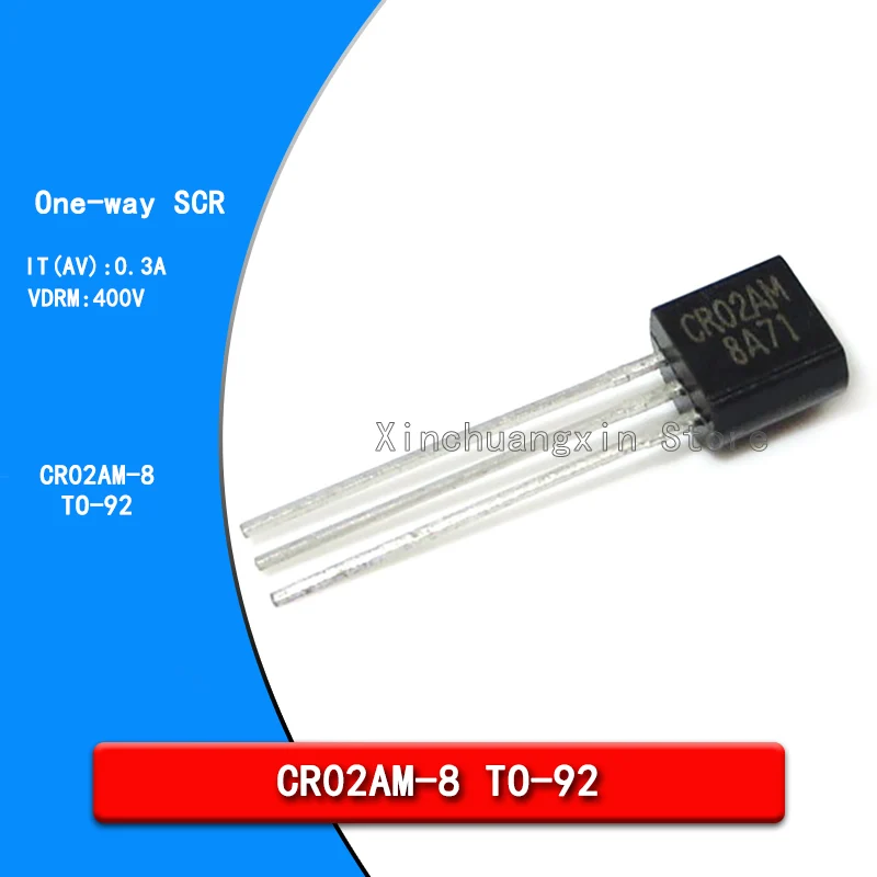 5pcs Original Triode Cr02am Cr02am-8 Cr02am8 To-92 0.3a 400v One-way ...