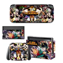 My Hero Academia Skin Sticker For Nintendo Switch Console And Joy-Con ...