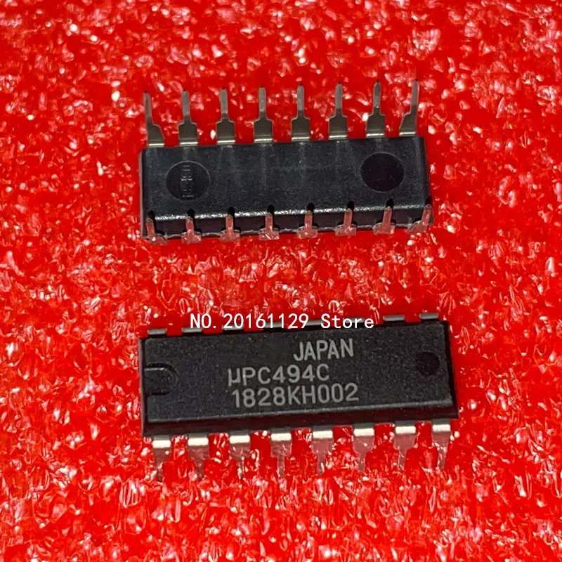 10 ADET Yeni ve orijinal UPC494C PC494C DIP14