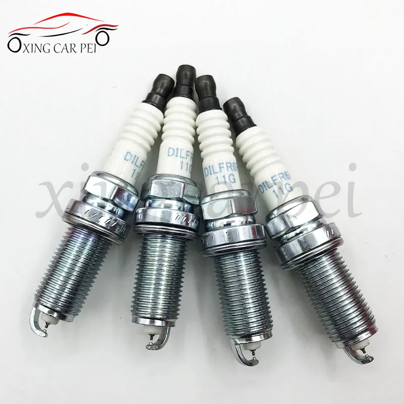 4pcs-DILFR6F11G-12290-RBJ-003-Dual-Iridium-Spark-Plug-for-Honda-Insight ...