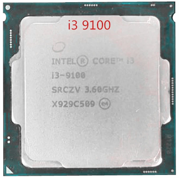 Intel Core I3 9100 Cpu I3-9100 3.6g Socket 1151 / H4 / Lga1151 14nm ...