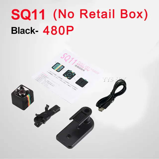 Original Camara SQ13 SQ23 Mini Camera SQ12 SQ11 HD 1080P 480P Night ...